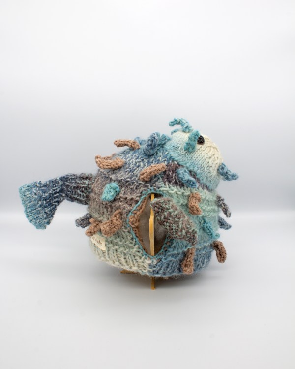 Cosy 34 a Percy the Puffer Fish – Fish Creek Tea Cosy Festival